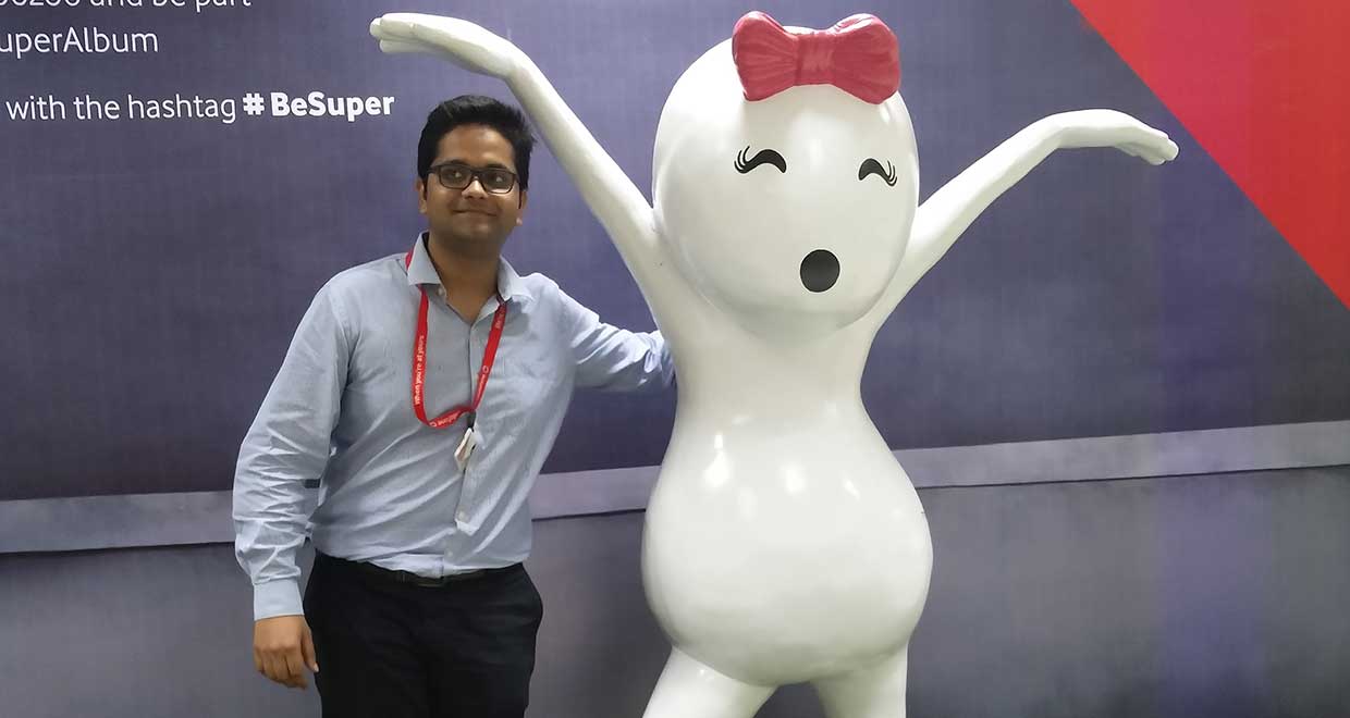 Ayon Basu, Manager-Legal, Vodafone Mobile Services Limited, on being in ...